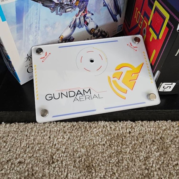 Premium Large Gunpla Acrylic Display Base With Standoffs | 1/100 and 1/ ...