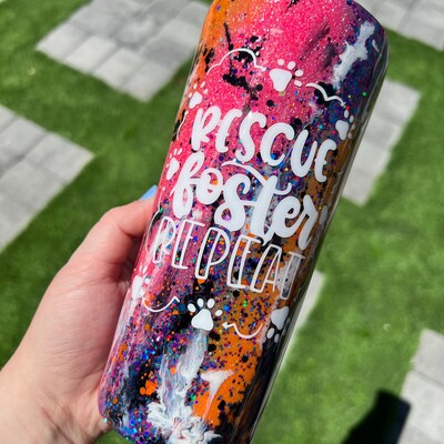 Rescue, Foster, Repeat SVG Cute Animal Dog Cat Rabbit Animal Rescue ...