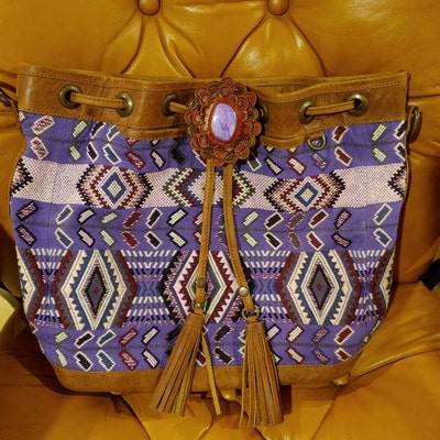 Beautifully Handtooled Leather Conchos With Gemstones, Saddle Concho - Etsy