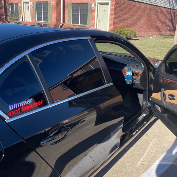 Bimmer Not Beamer Bmw Window Sticker Decal - Etsy