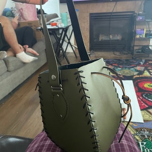 Siberia Leather Hobo Bag Pattern. Shoulder Bag, Crossbody, Shopper ...