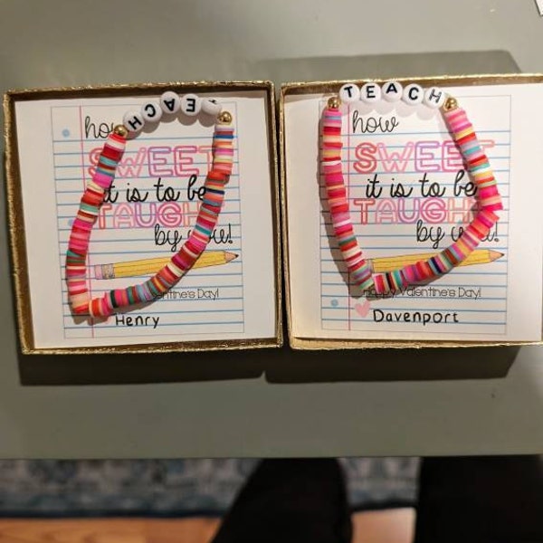 How Sweet It is to Be Taught by You! Teacher Valentine's Day Gift ...