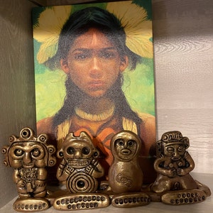 Bagua Line Taino Indigenous Resin Jewelry Guanin Atabey Water - Etsy