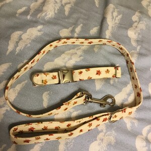 Maple Leaf Dog Maple Leaf Cat Collars 100% Soft Cotton | Etsy