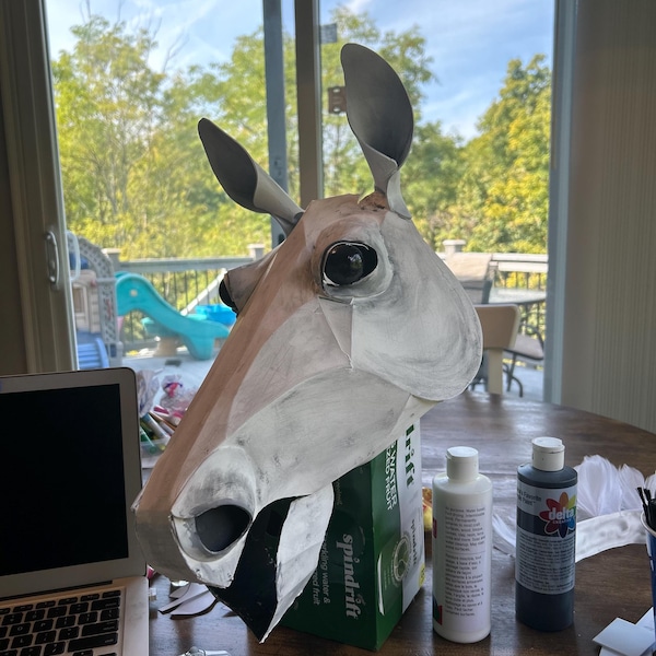 Horse Head Costume (mask) Pattern - Etsy