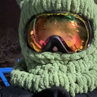 Frog Balaclava, Ski Helmet Mask, Helmet Protector, Balaclava With ...