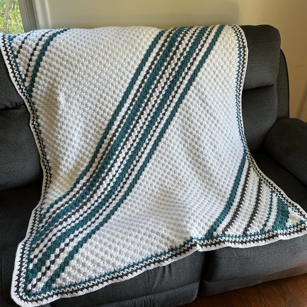 Crochet Pattern, for the Love of Granny Winter Set, Crochet Stocking Cap, Crochet Scarf Pattern ...