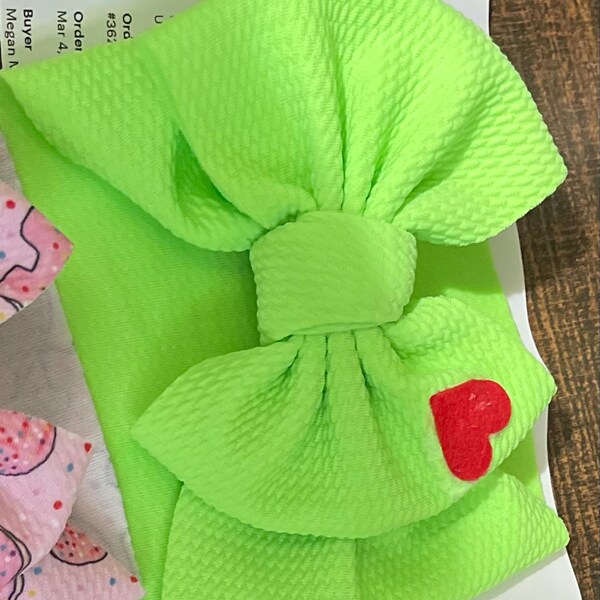 Icky Sticky Bubble Gum Hair Bow, Miss R Hair Bow, Baby and Toddler Hair ...