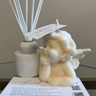 Custom Colors Huge Veiled Lady Candle Shaped Candle Natural Soy Wax ...
