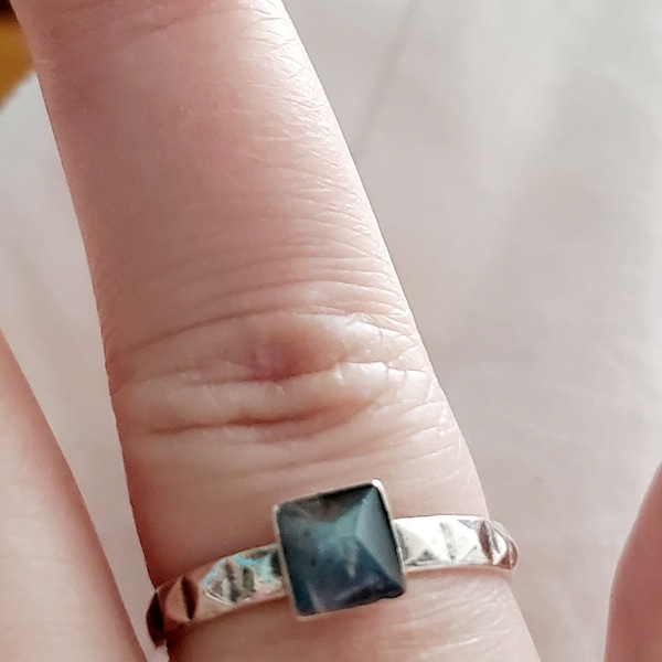 Gold Hamsa Ring, Against the Evil Eye, Gold Filled Ring, Brass Hand ...