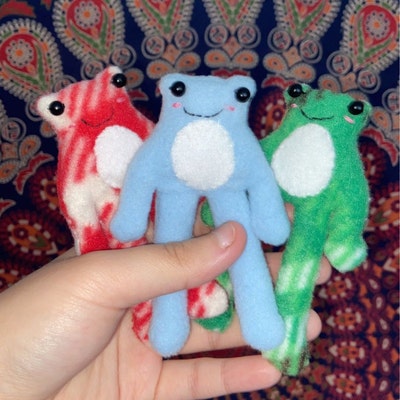 Mini Frog Super Easy Pdf Pattern, Leggy Frog, Sewing Tutorial, Cute ...