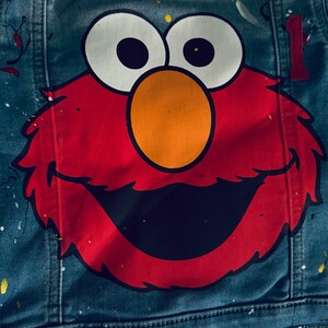 Elmo Sesame Street Jacket, Custom Elmo Jacket Elmo Matching Shirts ...