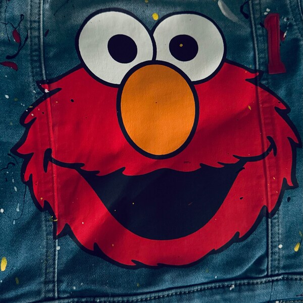 Elmo Sesame Street Jacket, Custom Elmo Jacket Elmo Matching Shirts ...