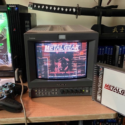 Sony PVM-14L5 14 Monitor Retro Gaming CRT 240p 480p 720p 1080i RGB - Etsy