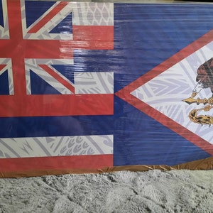 Manua Samoa Flag Artwork - Etsy