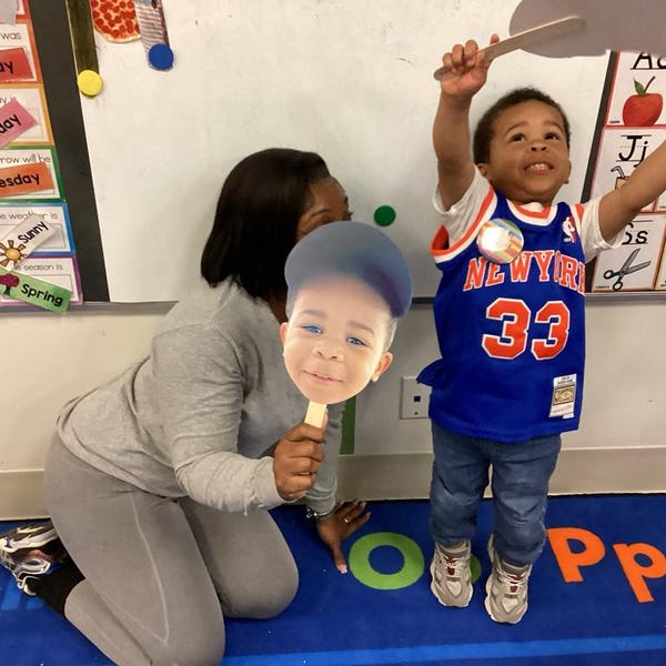 Custom Heads on a Garland Face on Banner Custom Birthday Wall Hang ...