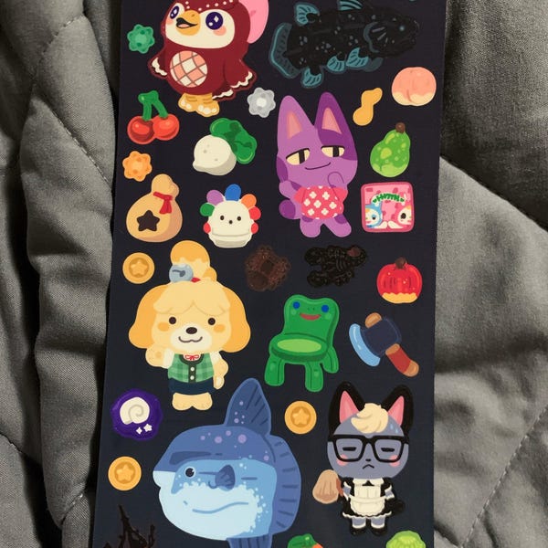 Tiger Reusable Sticker Book / A5 6x8 Reusable Sticker Collection Book ...