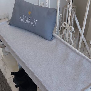 Canvas Covers for Bench Cushions. Custom Size Replacement of Your ...