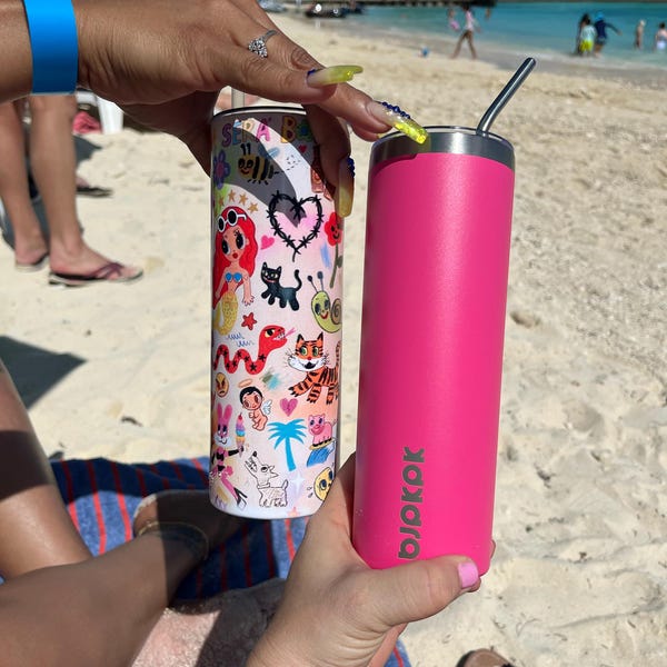 Squishmallow Inspired Tumblers With Personalized Options, 20 Oz Skinny ...