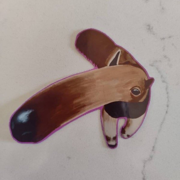 Anteater Sticker, Big Nose Edition! - Etsy