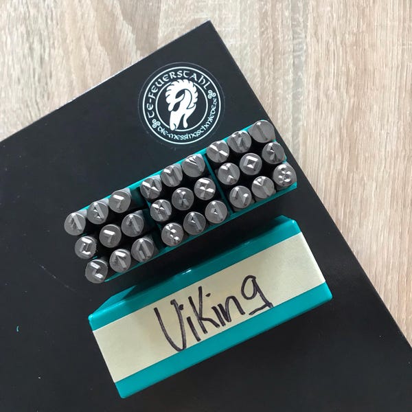 6mm Viking Rune Metal Design 27 Stamp Set - Supply Guy Stamp - Sgch ...