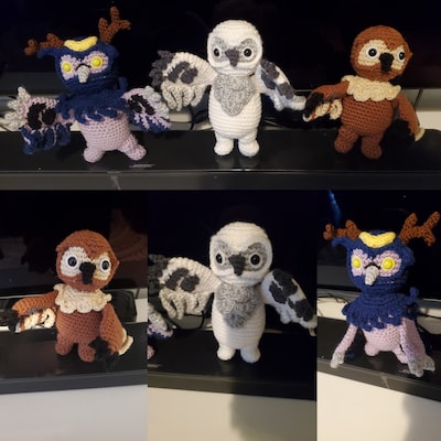 Owlbear Crochet Amigurumi Pattern - Etsy