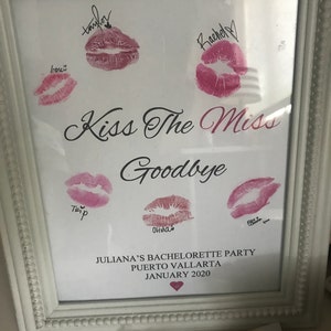 Hen Party Guest Book, Hen Memory Book, Hen Do Game, Gift for Bride ...