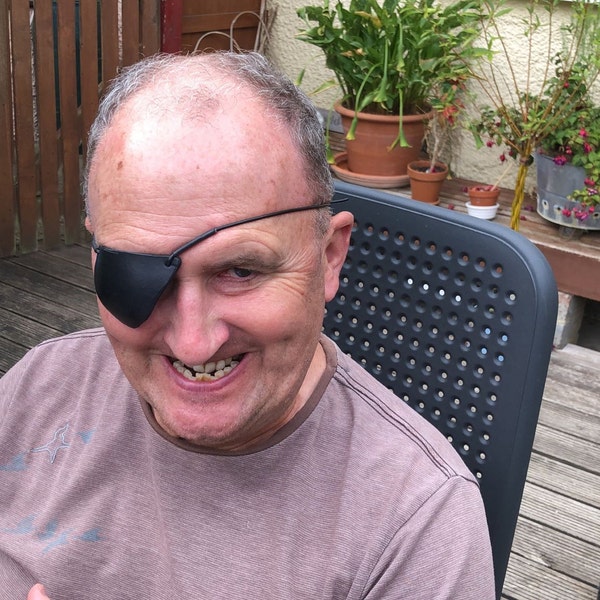 Standard, Functional, Leather Eye Patch, Handmade and Finished. - Etsy
