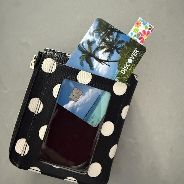 Aloha - Credit Card Pull Tab, Card Organizer, Gift for Her, Holiday ...