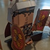 Medieval Knights and Soldier Mini-people Paper Toys. Cut, Assemble and ...