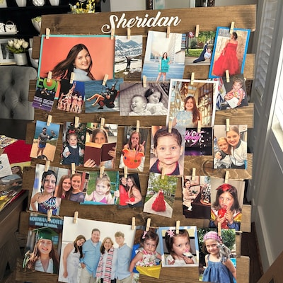 Photo Board, Picture Display, Picture Board, Wedding Photo Display ...