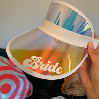 Bachelorette Visors Bride Visor Bachelorette Party Sun Visors - Etsy