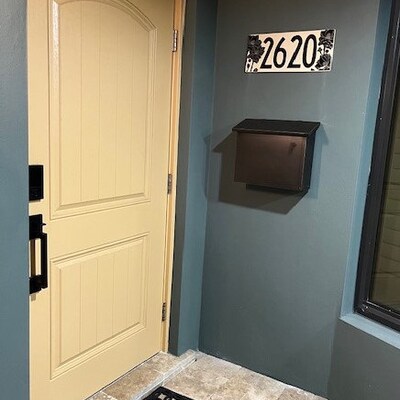 Custom Color for Address Sign - Etsy