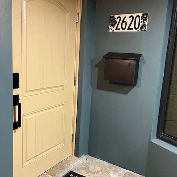 Magnolia Address Sign - Etsy