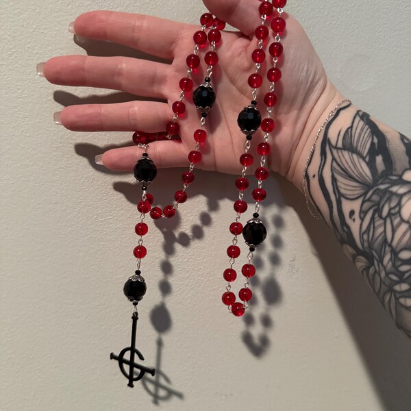 Ghost Band Rosary - Glow in the Dark - UV Reactive - Papa IV Blues ...