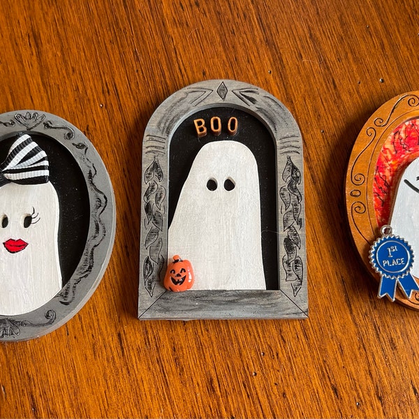 Ghost Frames Decorating Craft - Paint and Brushes Included - Set of 5 ...