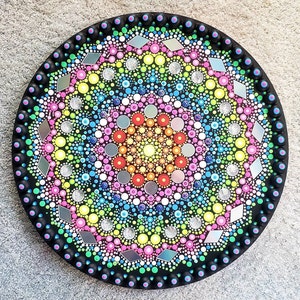 12 Spiral Dot Mandala Stencil Large Spiral Stencil for Dot Mandala ...