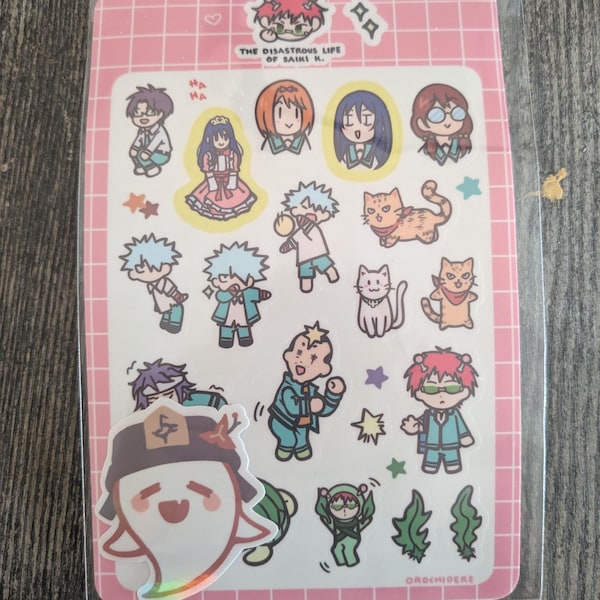 Kamisama Kiss Shoujo Vinyl Sticker Sheet - Etsy