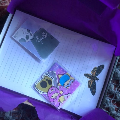 Digital/printable Snailmail Gothic Letter Writing Paper Casket/coffin ...