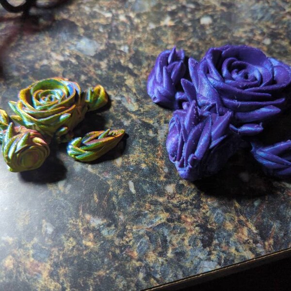 Roseurtle, Rose Turtle, STL Print Files, Articulating Flexi Wiggle Pet ...