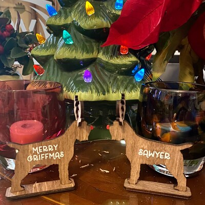 Wirehaired Pointing Griffon Christmas Ornament Personalized Pet ...