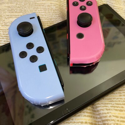 Solid Pastel Colors Nintendo Switch Skin Custom Multi-color Gamers ...