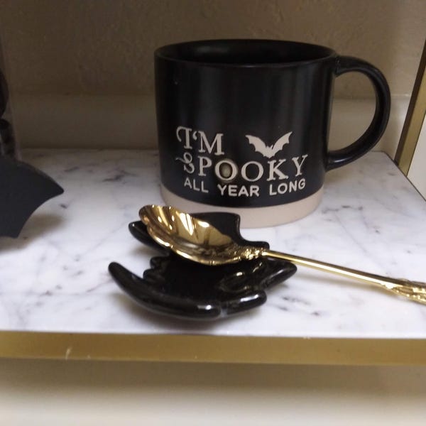 Fall Spoon Rest Autumn Kitchen Decor Fall Leaf Decor Teacher Gift ...