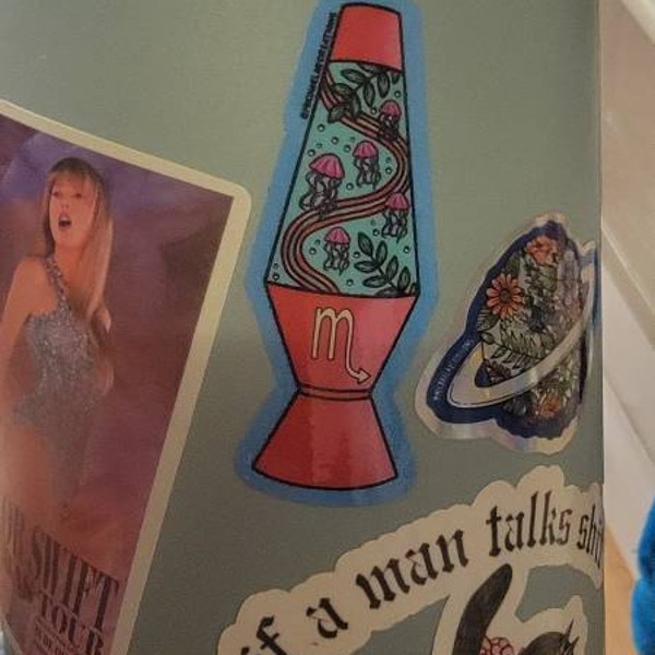 Zodiac Lava Lamp Stickers,stickers for Hydroflask,laptop Sticker,cute ...