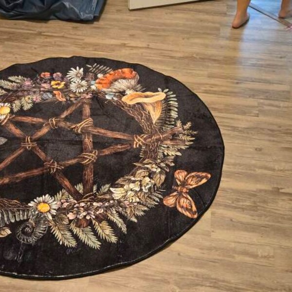 The Starry Night (1889) - Vincent Van Gogh, Vincent Van Gogh Design Rug ...