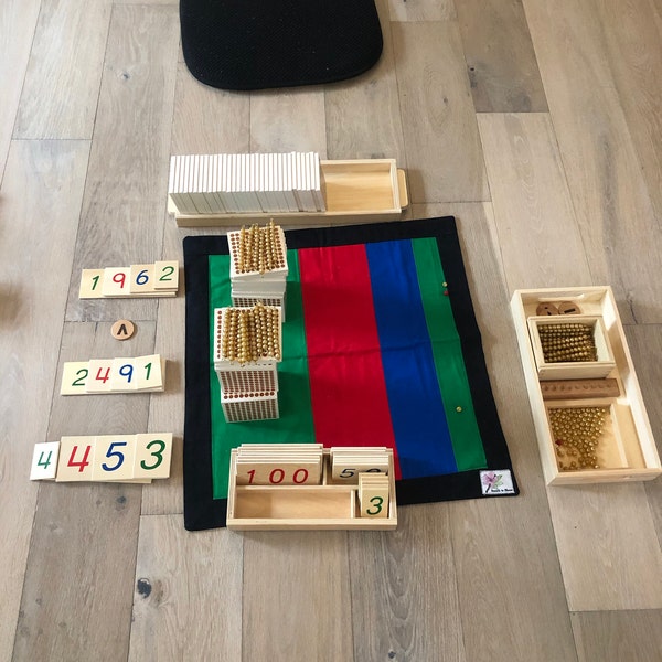 Montessori Grammar Box Mats, Montessori Materials, Montessori Language ...
