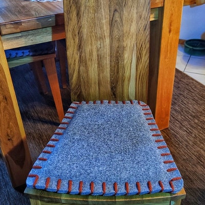 Stuhlkissen aus Wollfilz - Etsy.de