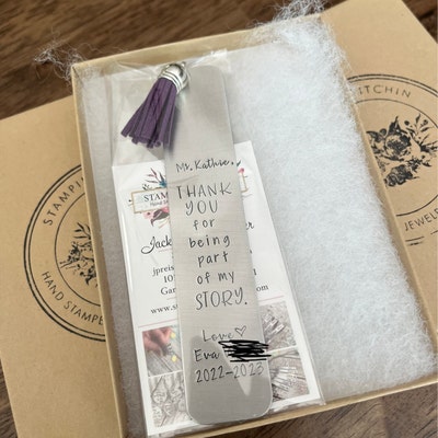 Thank You for Being Part of My Storyteacher Appreciation Giftteacher ...