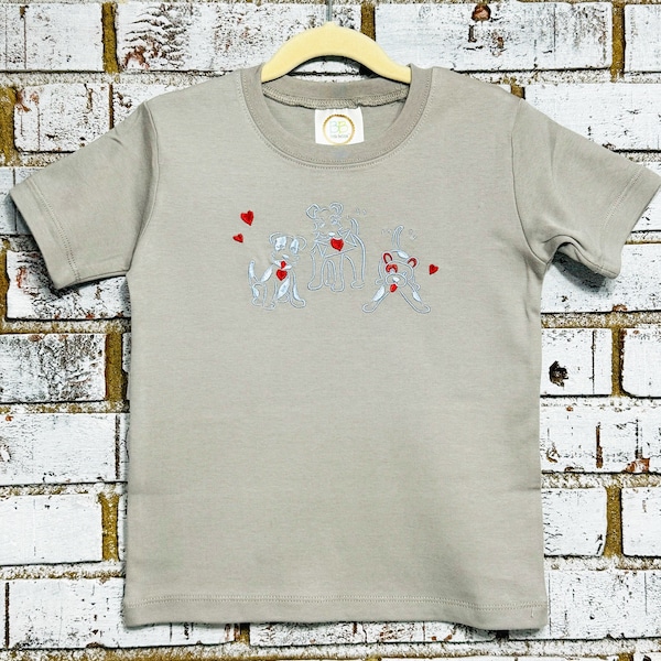 TBBC Inspired Pen Pal Puppies Embroidery Design Valentines Day - Etsy