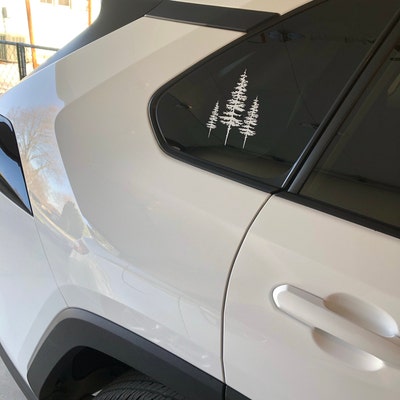 Fir Trees Vinyl Decal Vinyl Sticker, Car Window Decal, Yeti Cup Decal ...
